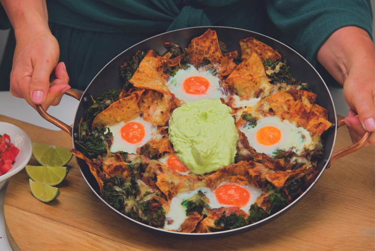 Emma Dean’s Baked Kale Chilaquiles (chee-lah—kee-lehs) - EatWell